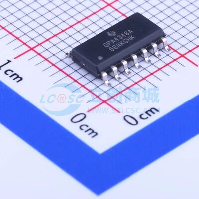 原装 运算放大器 OPA4348AIDR SOIC-14 全新
