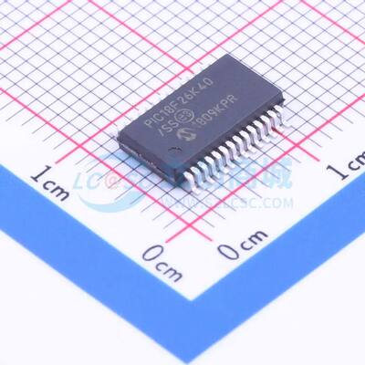单片机(MCU/MPU/SOC) PIC18F26K40-I/SS SSOP-28-208mil 原装正品