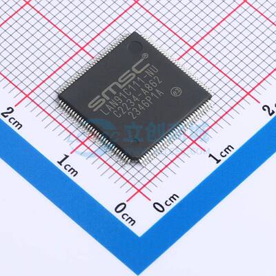 以太网控制器 LAN91C111-NU TQFP-128(14x14) 原装正品