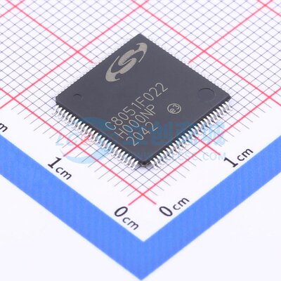 单片机(MCU/MPU/SOC) C8051F022-GQR TQFP-100(14x14) 原装正品