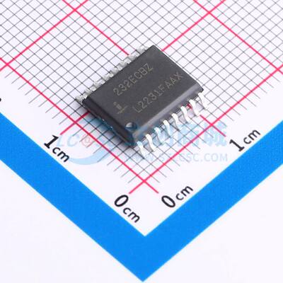 RS232芯片 HIN232ECBZ-T SOIC-16-300mil 原装正品
