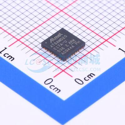 单片机(MCU/MPU/SOC) ATSAMD20E17A-MU QFN-32-EP(5x5) 原装正品