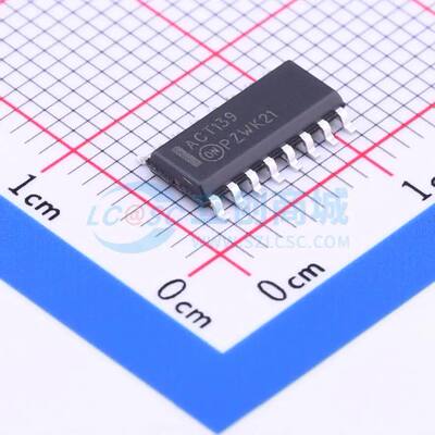 原装 信号开关/编解码器/多路复用器 74ACT139SCX SOIC-16 正品现