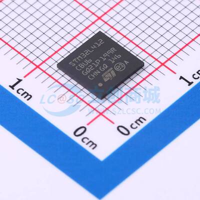 原装 单片机(MCU/MPU/SOC) STM32L412CBU6TR QFN-48