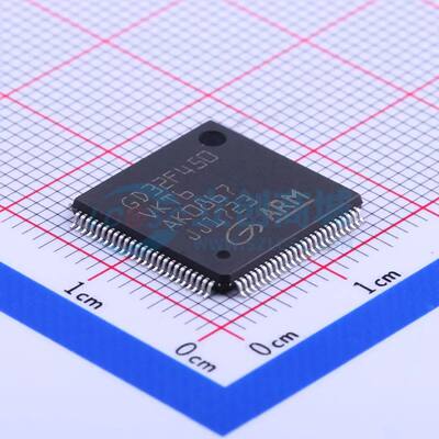 单片机芯片 GD32F450VKT6 LQFP-100(14x14) 512KB 200MHz