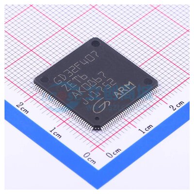 单片机芯片 GD32F407ZET6 LQFP-144(20x20) 512KB 168MHz