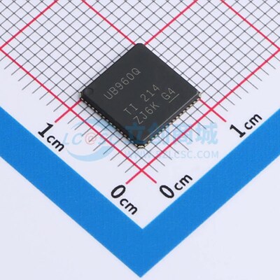 串行器/解串器 DS90UB960WRTDRQ1 QFN-64-EP(9x9) 原装正品