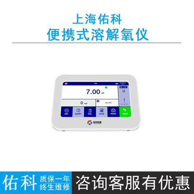 上海佑科P701便携式触摸屏酸度计电容触摸屏灵敏度高外壳抗老化