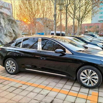 21-24款红旗EQM5车窗饰条改装专用配件门窗边条镀铬不锈钢装饰条