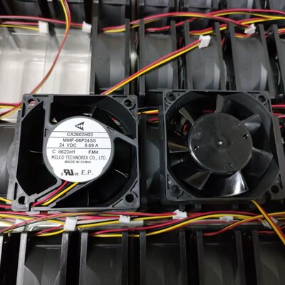 全新原装 MR-J3驱动器风扇 CA2602H03 MMF-06P24SS 24V 0.09A