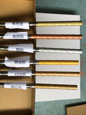 吴光牌铜金粉目目红光青红光青光金写对联 紫铜粉仿古铜粉