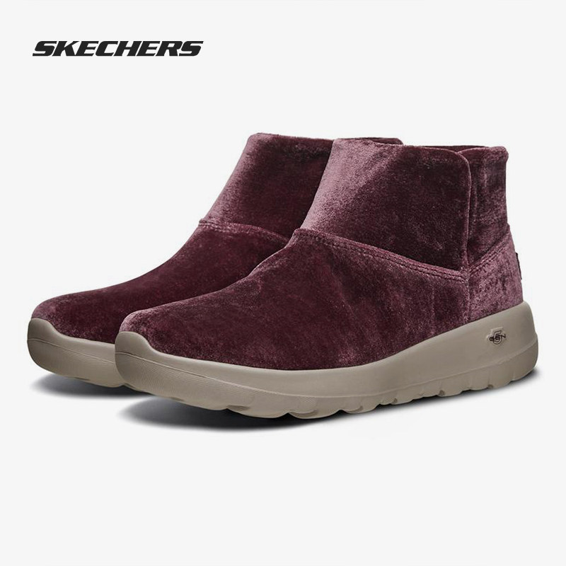 Skechers/斯凯奇正品年冬季新款女子休闲时尚运动雪地靴