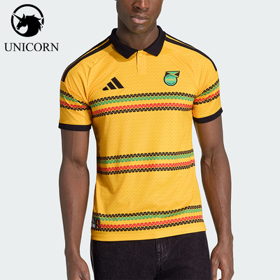 Adidas/阿迪达斯正品JFF H JSY 男士针织透气运动修身球衣KD0959