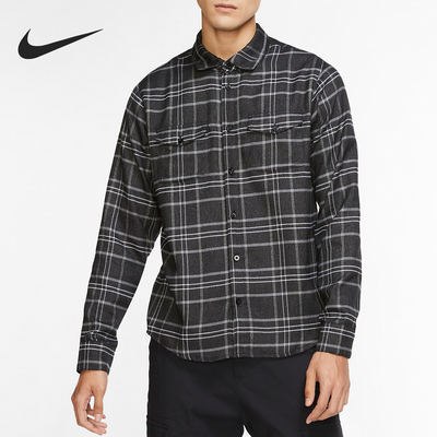 Nike/耐克正品SB 滑板系列男子格子休闲运动长袖衬衫 CK5316
