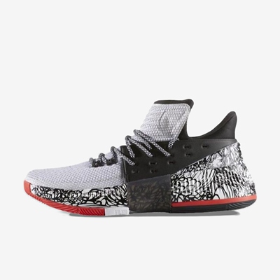 Adidas阿迪达斯正品D lillard 3男款低帮运动休闲篮球鞋BB8272