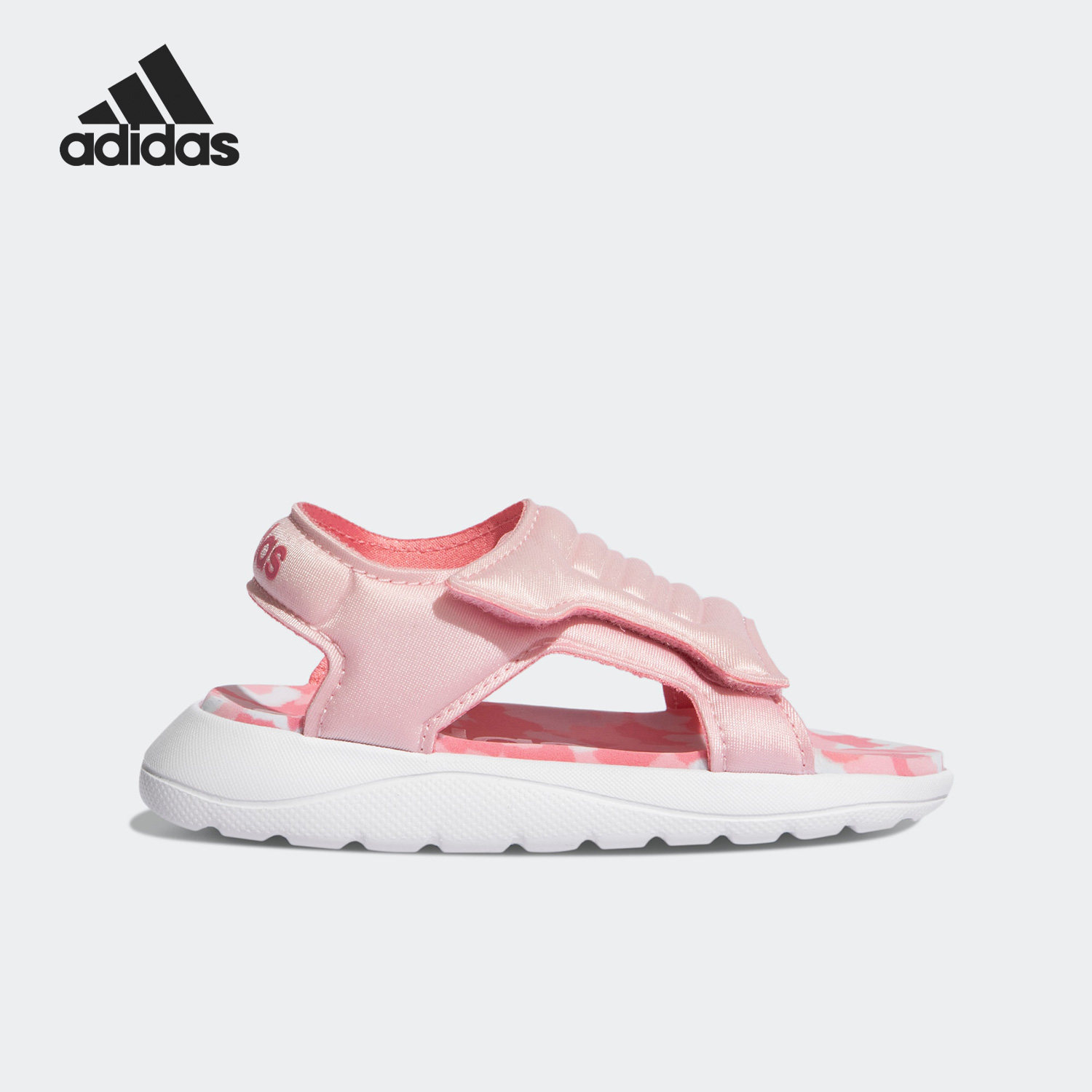 Adidas/阿迪达斯正品新款婴童魔术贴透气运动沙滩凉鞋FY8862