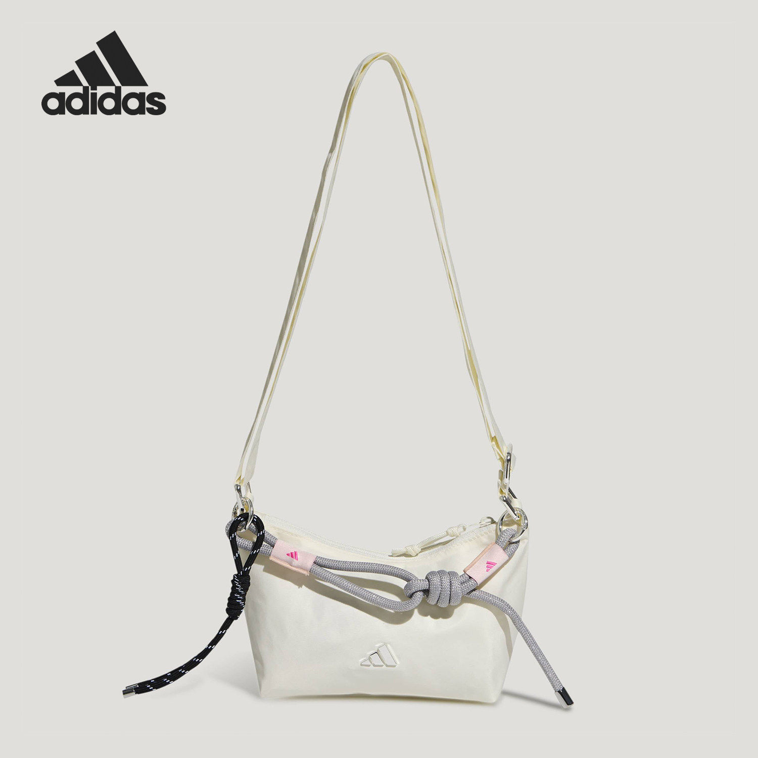 Adidas/阿迪达斯正品2026年新款女士运动休闲斜挎包KX9620