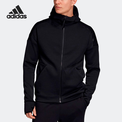 Adidas/阿迪达斯正品当季新款男子M ZNE hd FR针织外套 EB5230