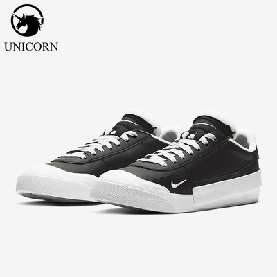 Nike/耐克正品冬季款GS女子大童低帮系带耐磨板鞋CQ4383-003