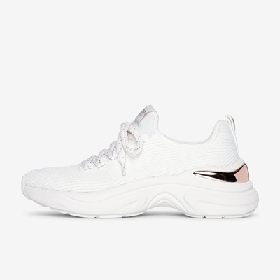 Skechers斯凯奇正品Street 系列 Hazel女款低帮休闲鞋177570-WHT
