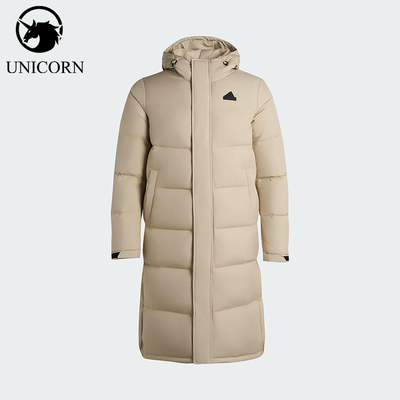 Adidas/阿迪达斯正品LONG DOWN JACKET男女长款保暖羽绒服KF6744
