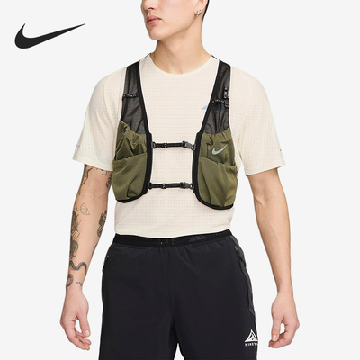 Nike/耐克正品2025男士日常越野跑步运动耐穿无袖马甲FZ7438-047