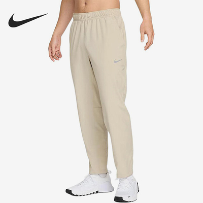 Nike/耐克正品新款男卡其色跑步训练轻盈梭织长裤FB7498-251