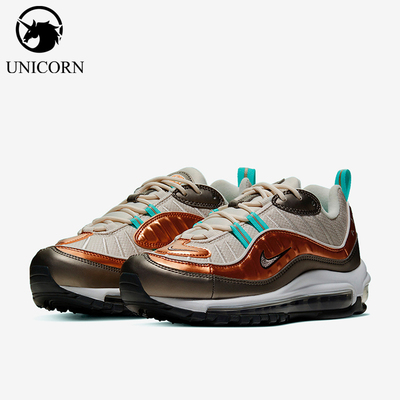 Nike/耐克正品AirMax98新款男女气垫鞋经典休闲跑步鞋BV6536-002