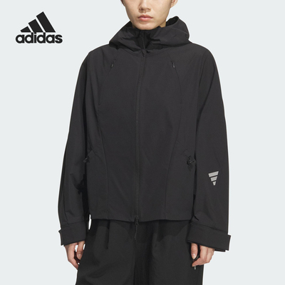 Adidas/阿迪达斯官方正品FOS FUTURE女士拒水梭织夹克外套KC2713