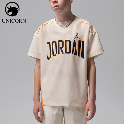 Nike/耐克正品Jordan Prestige 大童防晒经典短袖T恤IW1467-110