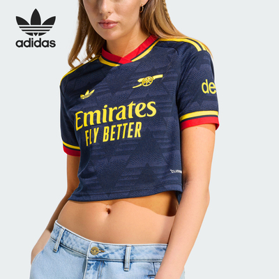 Adidas/阿迪达斯官方正品三叶草女士经典时尚运动短袖T恤KB5587