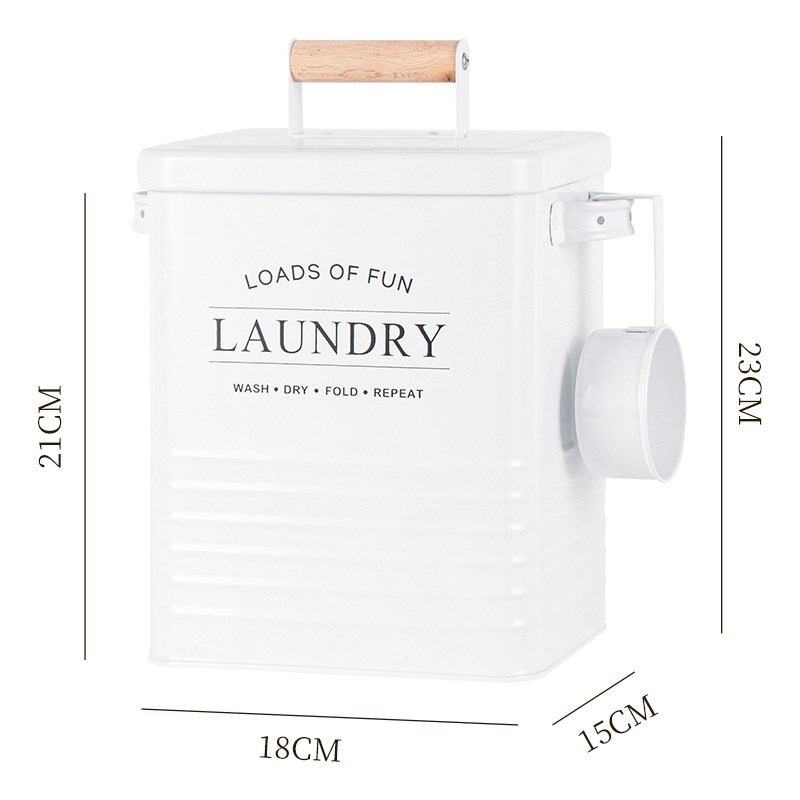 家用米桶面桶洗衣粉收纳盒大容量带盖防潮防虫密封罐猫狗粮储存桶
