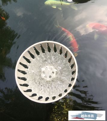 日胜过滤式水面排水口面吸阻挡饲料落叶锦鲤鱼池防杂物双层撇渣器