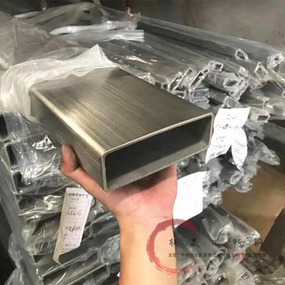 304316L不锈钢矩形管扁通20*30*40*50*60*70*80*90*100拉丝方管