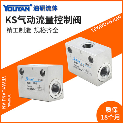 ATS-01 02分03 04 06气动ES梭阀KS-6 8 10 15 20 25VOR流量气阀