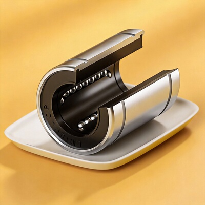 大开口型滚珠直线轴承LM-UU-OP