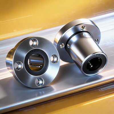 圆法兰直线运动轴承LMFUU