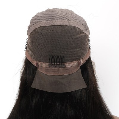 全手织许昌假发全蕾丝假发真发长发女真发蕾丝假发整顶头套wig