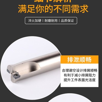 固定式ST粗糖刀杆 双刃SB15.7/19.7/24.7/29.7/34.7/39.7/41.7