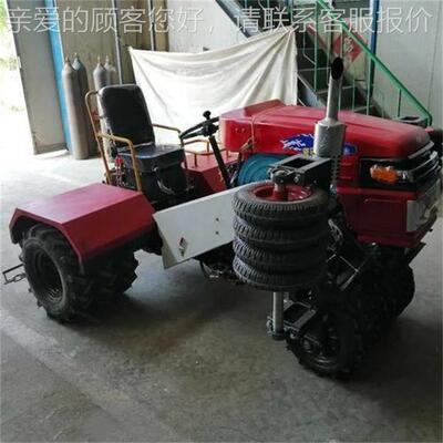 自走小式小压地机 新款农物镇麦压CUS机 型麦作田压实机