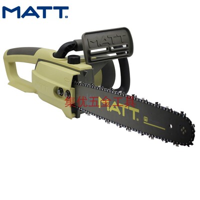 MATT马特913电链锯手持木工电动锯切割大功率1900W伐X木锯砍树神