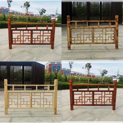 新款婚庆新中式木质栅栏路引婚礼布置实木复古围栏装饰鹊桥道具