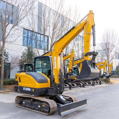 出口挖掘机厂家小型挖掘机园林花园绿植移栽种树垂直挖坑挖沟机