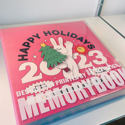 memobox大容量2023年兔年儿童相册插页式3寸5寸6寸宝宝纪念册影集