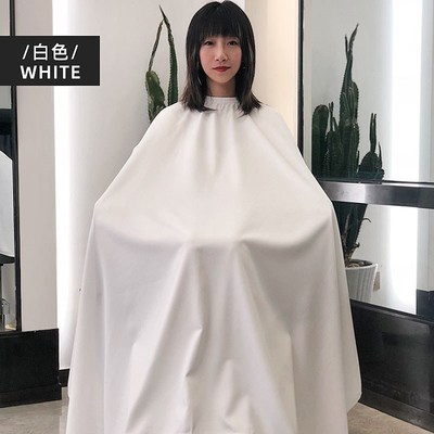 加厚棉感理发店围布防水不沾发发廊专用剪发烫染美发围布潮高档