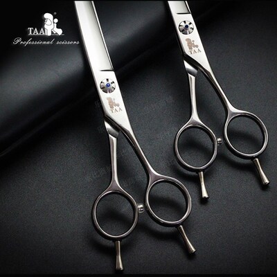 taa它它宠物美容剪刀O65/O70/O75/p70/p75/6.5寸7寸7.5寸直剪弯剪