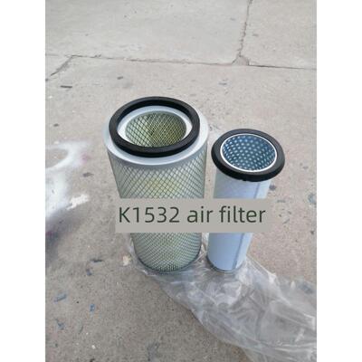 K1532A空气滤芯适配工程挖掘机叉车铲车装载机滤清器KW1532空滤格
