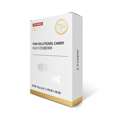 CPTKING/赛霸 高纯度鱼油 EPA+DHA纯度90% rTG型提取物健身含量