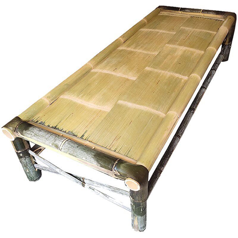 手工竹床老式传统竹凉床中式庭院户外简易竹塌家用休闲躺床乘凉夏