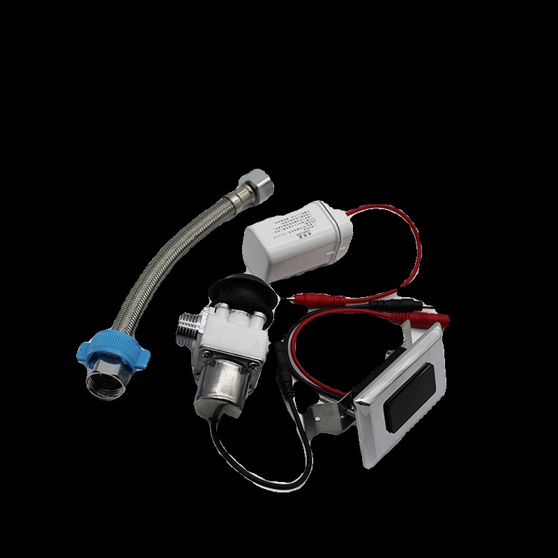 小感应器红外线全自动一体化厕所尿斗冲水器电磁